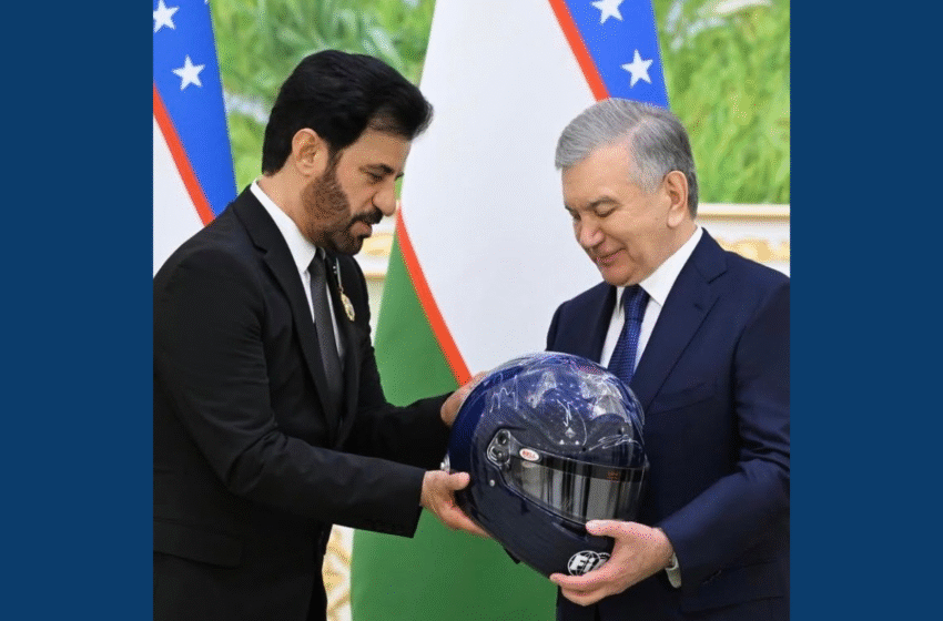 FIA PRESIDENT MOHAMMED BEN SULAYEM RECEIVES ONE OF UZBEKISTAN’S HIGHEST ...